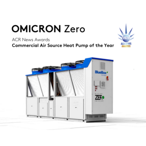 bluebox - OMICRON Zero "Commercial Air Source Heat Pump of the Year" | ACR News Awards 2024